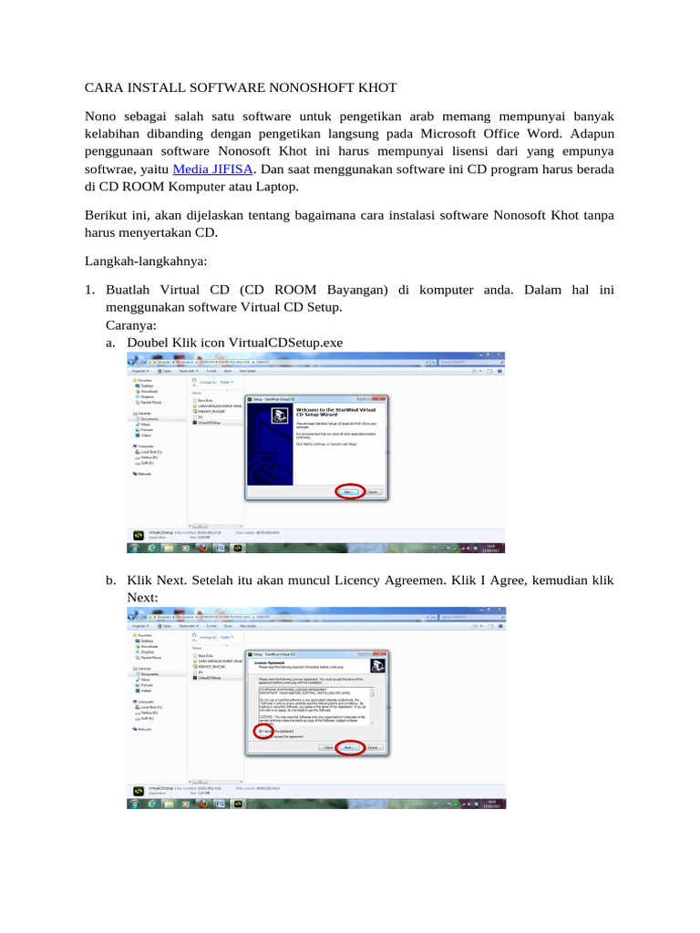 Cara Install Software Nonoshoft Khot | PDF