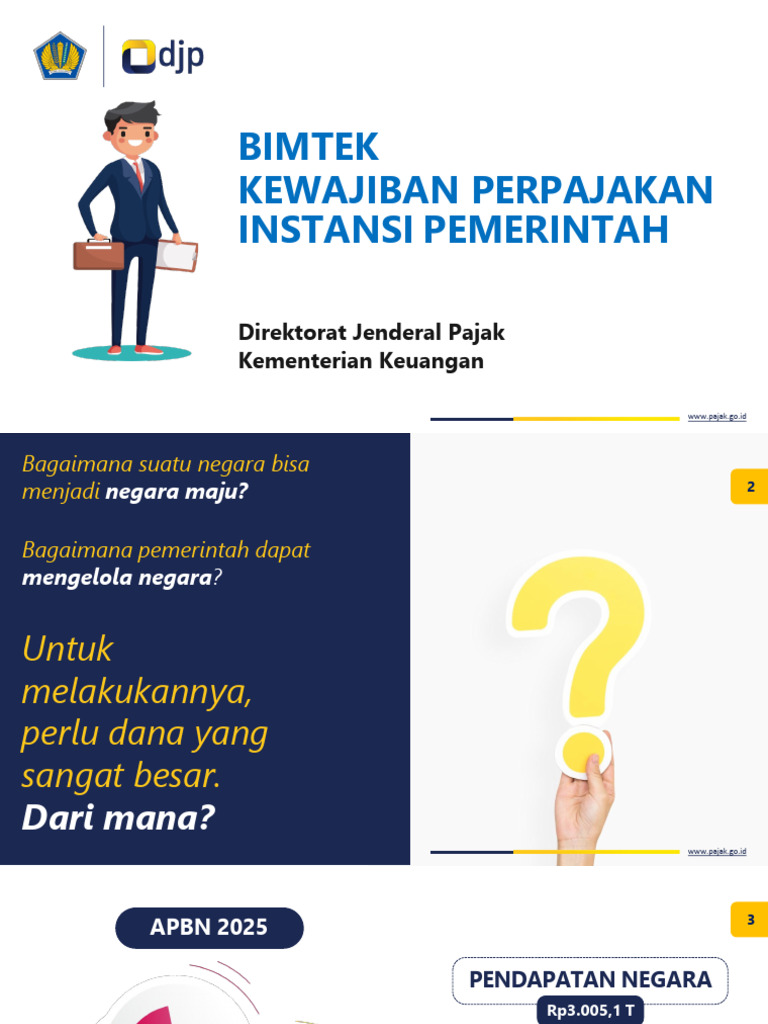 Materi Pajak Bimtek Revitalisasi SMP FIX | PDF