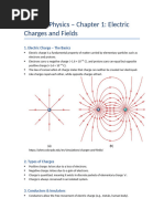 Electrostatics Short Notes | PDF