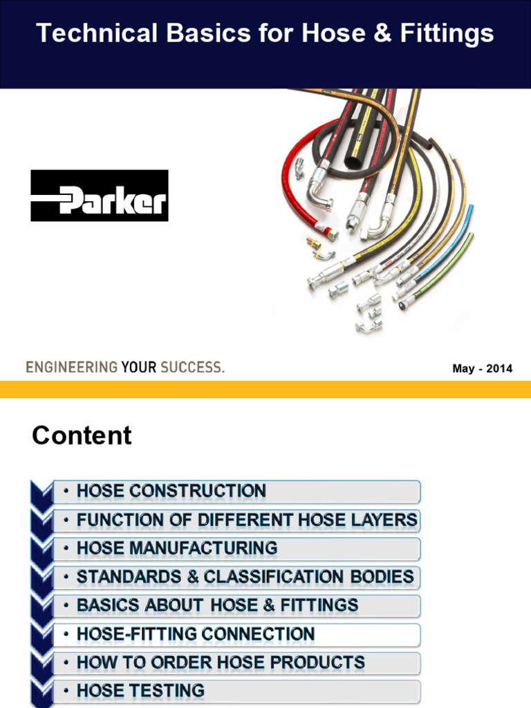 Techn Basics For Hose and Fittings | PDF | Corrosion | Materials
