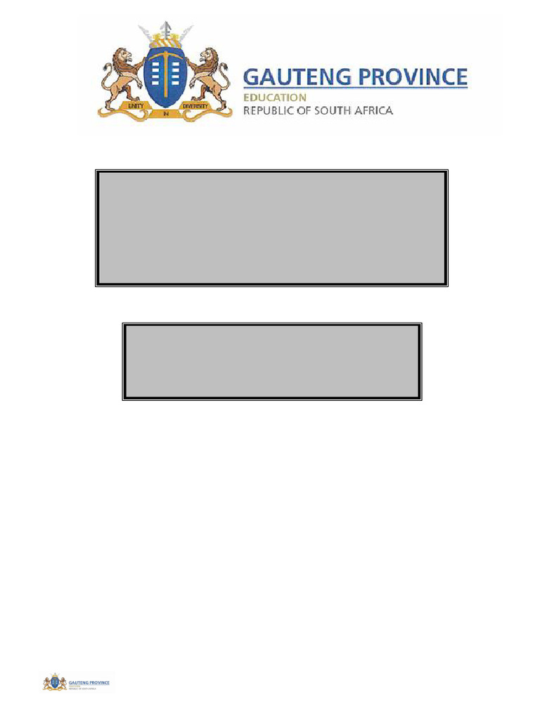 2023 GP Grade 12 Economics P2 June QP | PDF | Monopoly | Market (Economics)