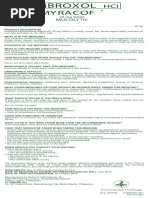 Ambrolex | PDF | Bioavailability | Pharmacokinetics