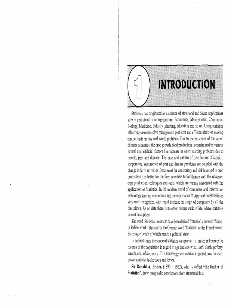 Statistical Book 1 | PDF