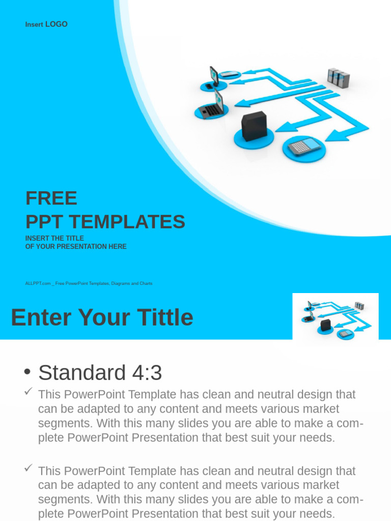 Computer Network Business Powerpoint Templates Standard Pdf