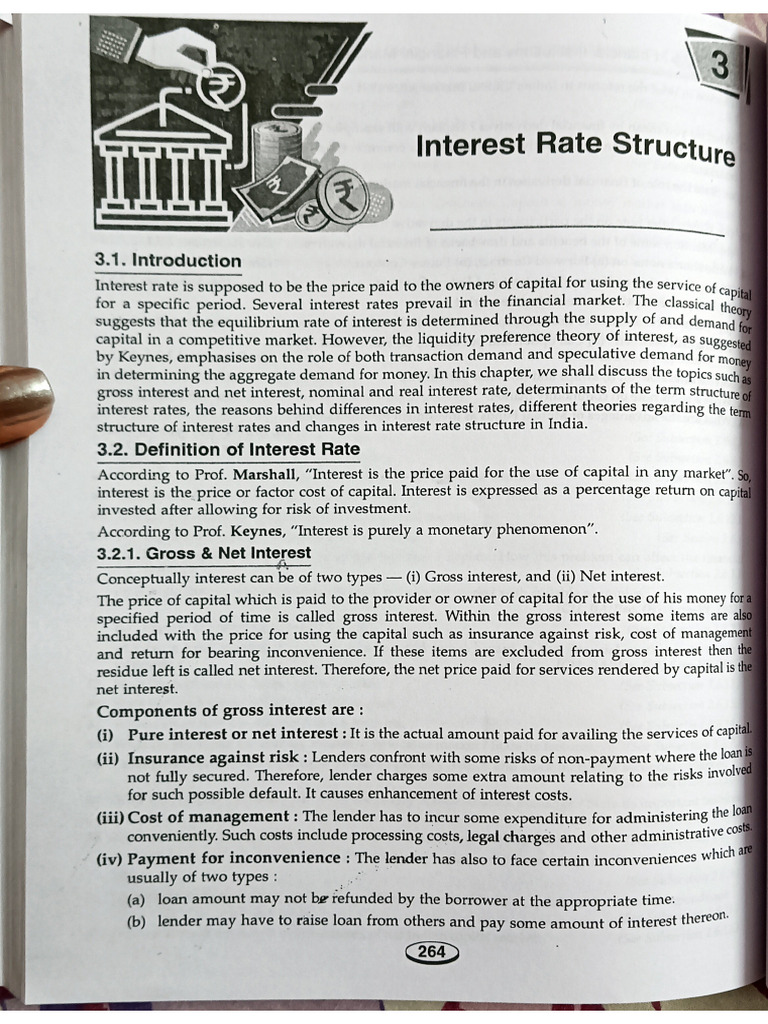 Interest Rate Structure-1 | PDF
