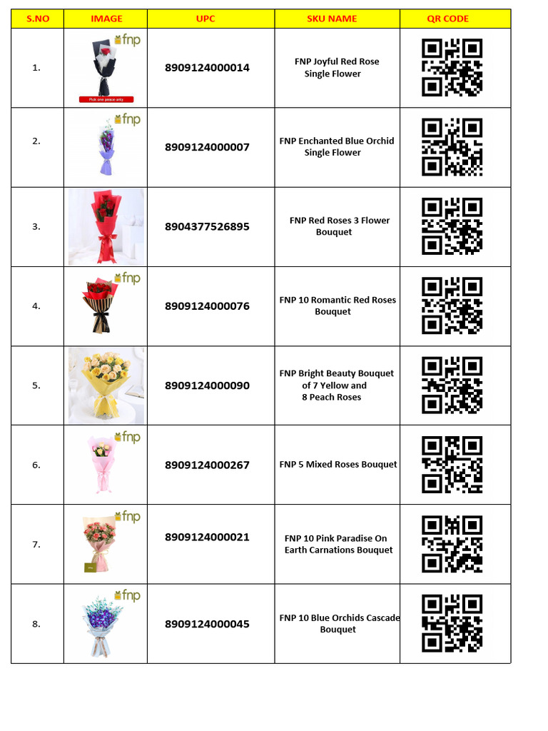 FNP Flower QR | PDF