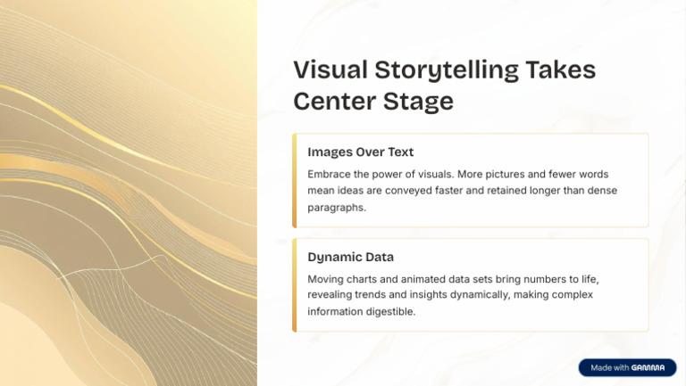 Visual Storytelling Takes Center Stage | PDF