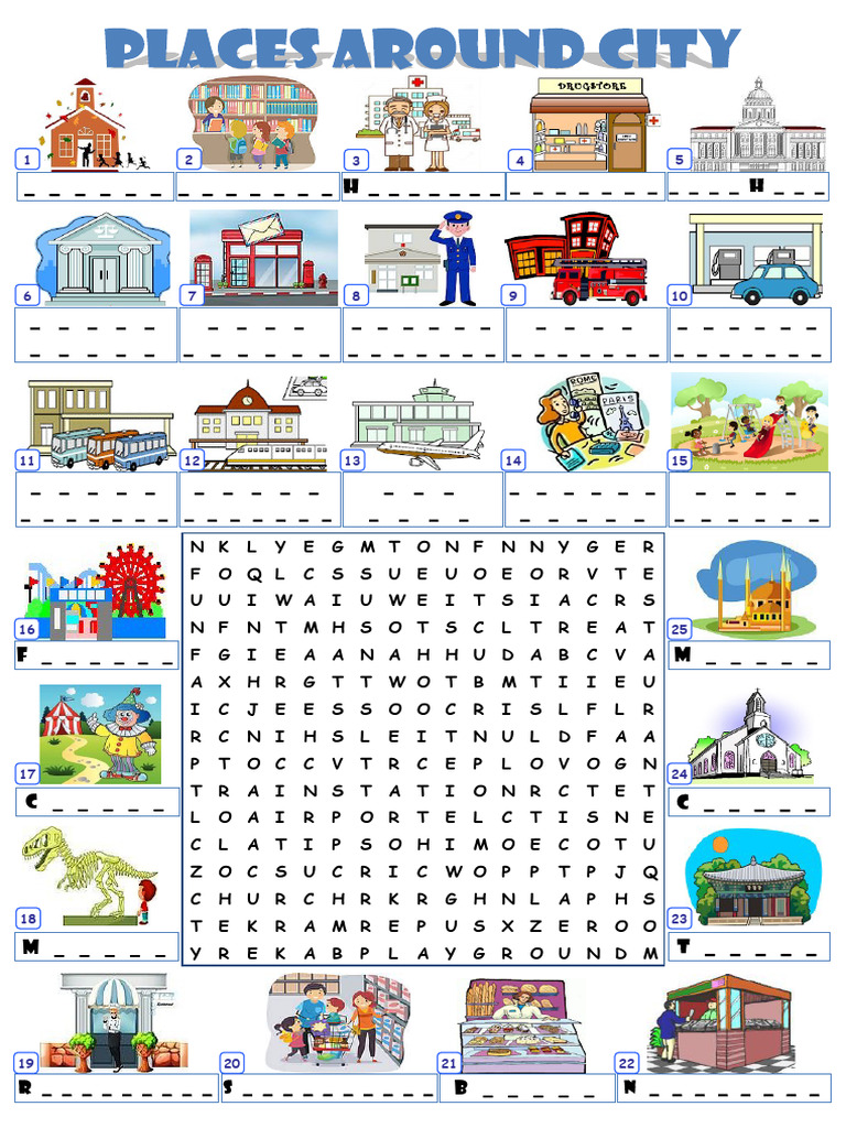 City Places Activity 2 | PDF