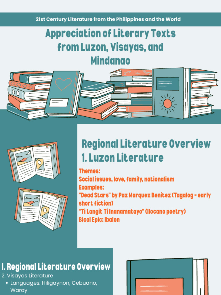 Regional Literature in the Philippines | PDF | Poetry | Genre