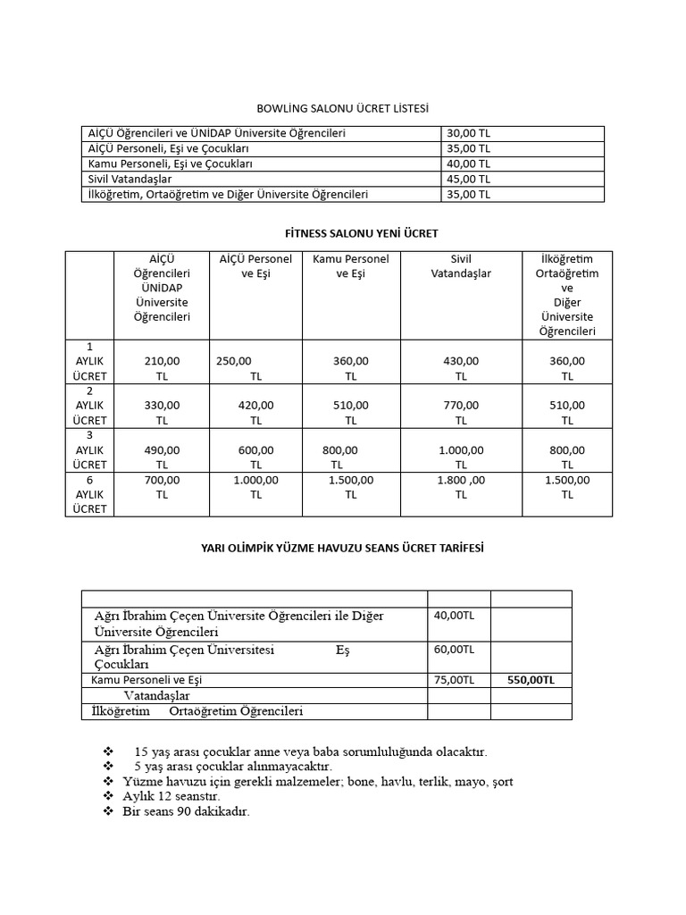 Işletme Fiyat Toplu 24 07 | PDF