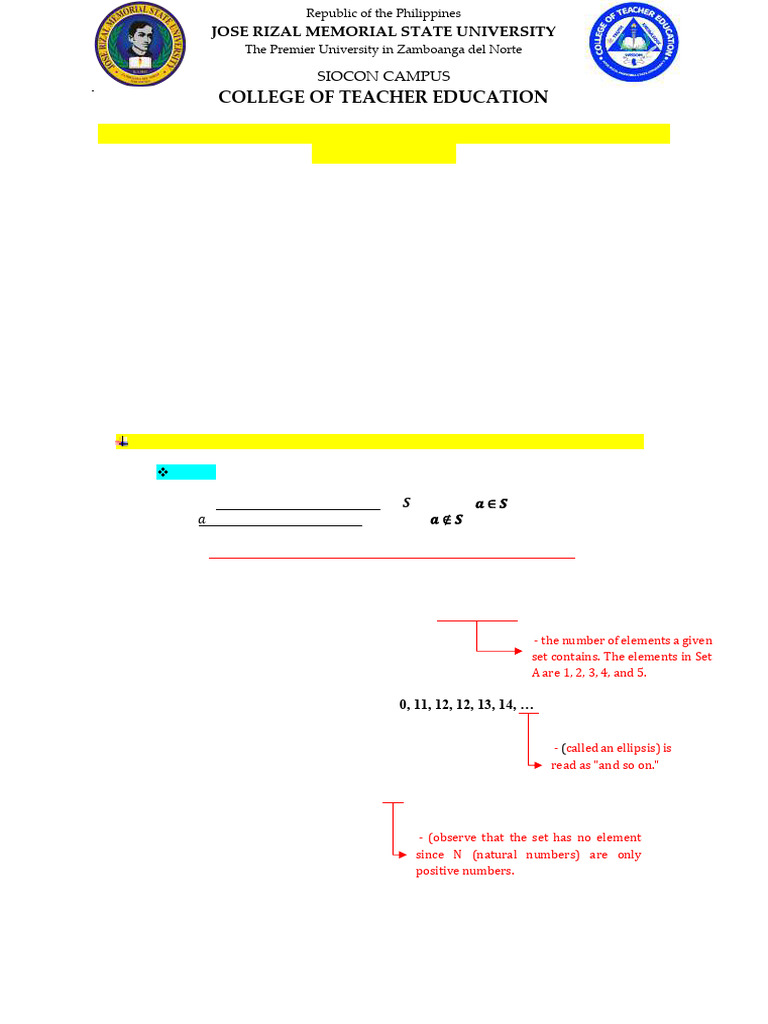 Basic Concepts of Mathematical Language | PDF | Numbers | Integer