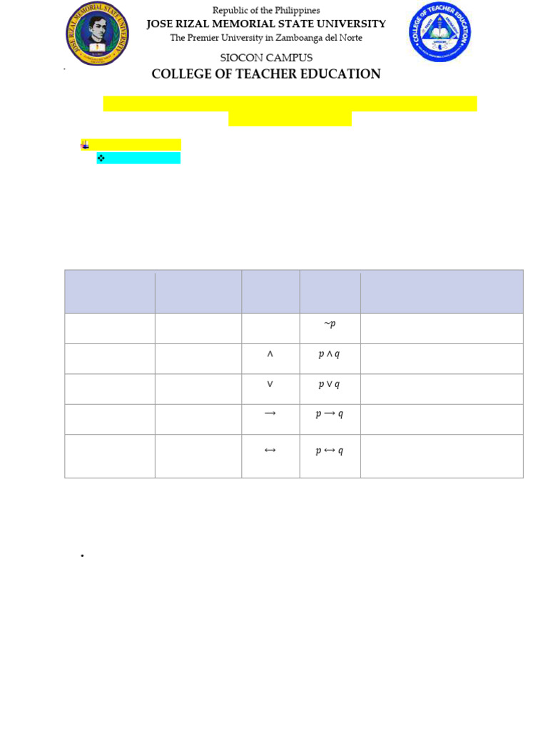 Module 4 - Mathematical Logic | PDF | Logic | Mathematical Logic