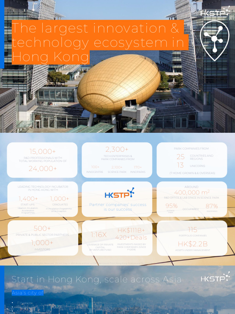 HKSTP Soft Landing Program Overview | PDF | Business | Economies
