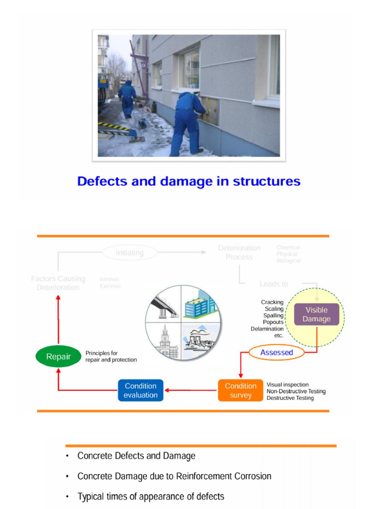 Concrete Defects and Damages R | PDF