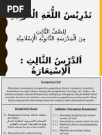 Modul Ajar 2 ( RPP,Instrumen Penilaian,LKPD,Bahan Ajar) Bahasa Arab Fase F-XI | PDF