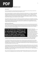 Understanding Brainology and Mindsets | PDF | Mindset | Psychology