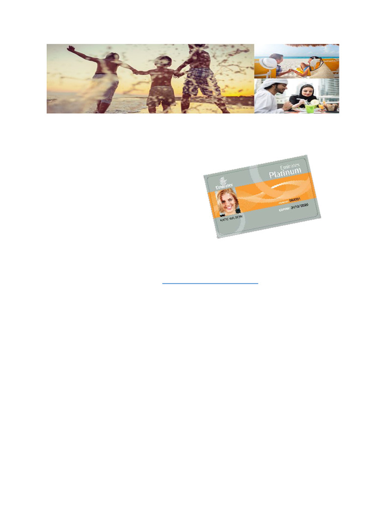 EK Platinum Card | PDF