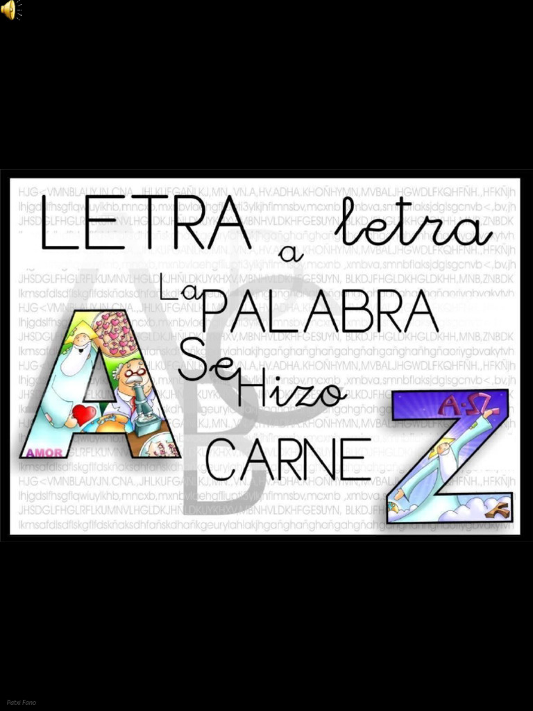 Abecedario Letra a Letra Patxi | PDF