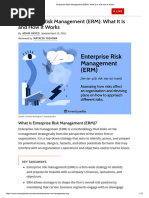 Enterprise Risk Management - COSO ERM 2017 | PDF | Risk | Enterprise Risk Management