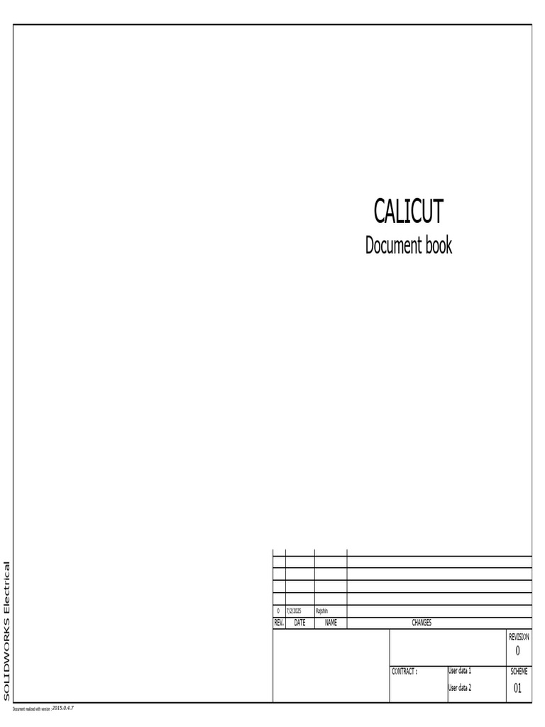 Calicut: Document Book | PDF