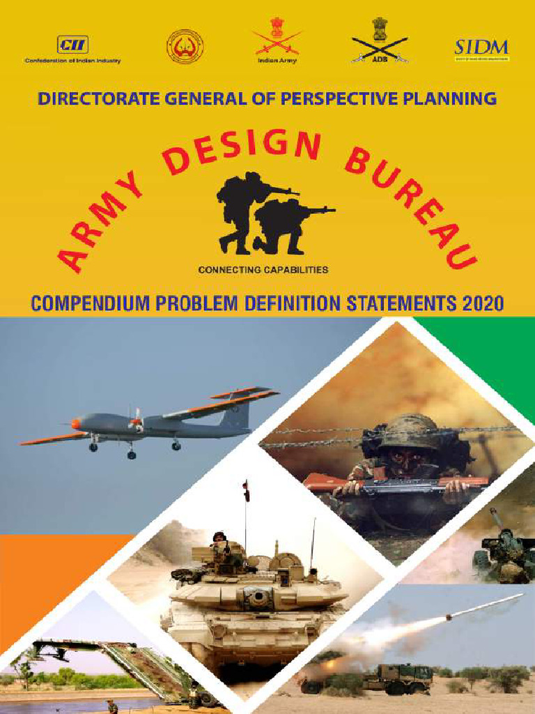 Army Design Bureau Problem Statements 2020 | PDF | Armoured Fighting ...