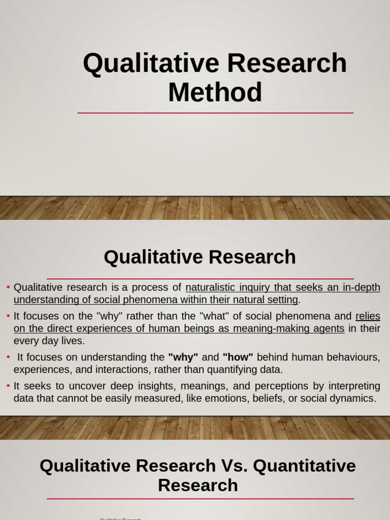Chapter 3 Research Methods | PDF | Qualitative Research | Quantitative Research