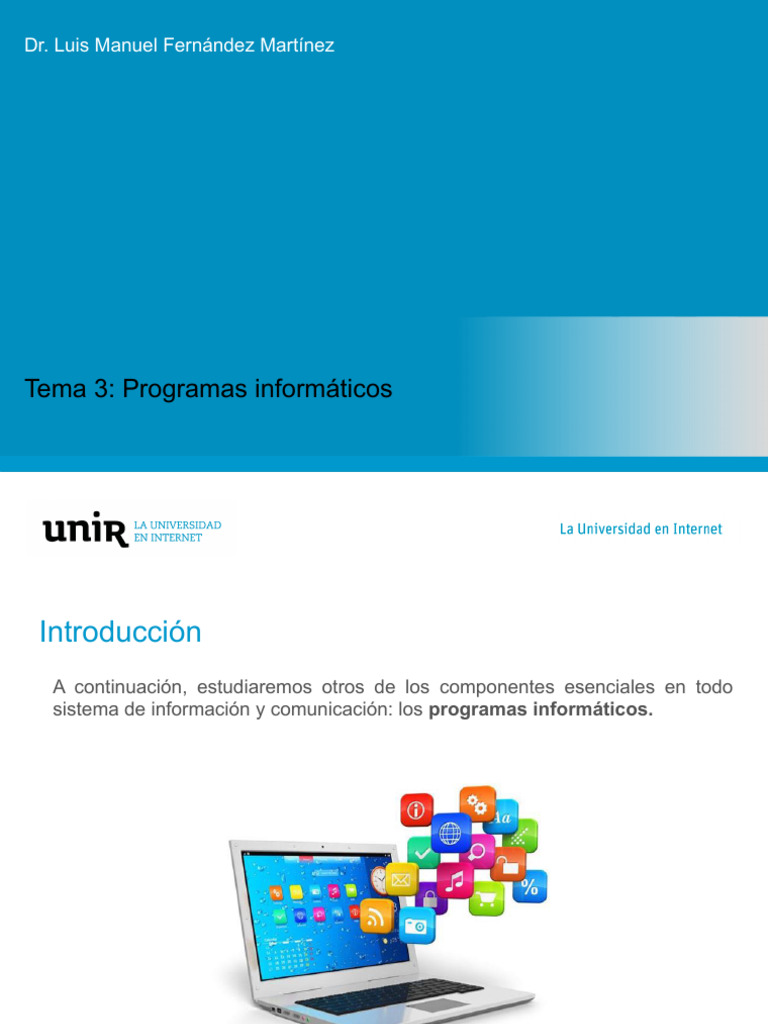 3 - TIC - 2024 - 25 - Tema 3 | PDF | Programación | Programa de computadora