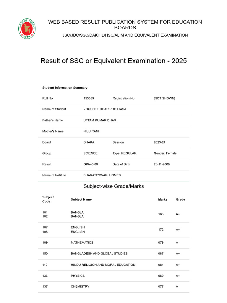 Web Based Result Publication System For Education Boards Pdf