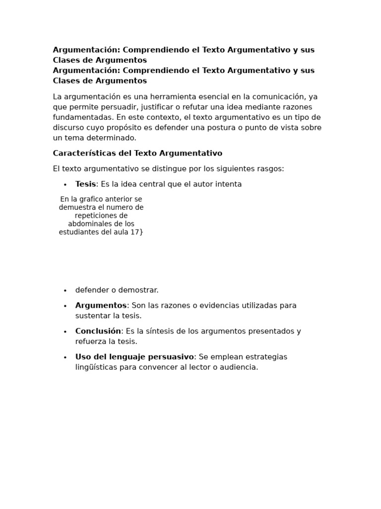 Argumentación | PDF