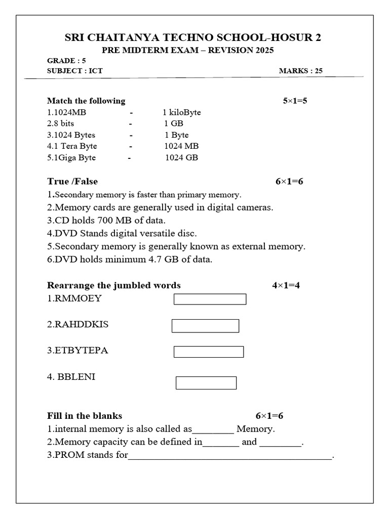 Grade 5 ICT | PDF