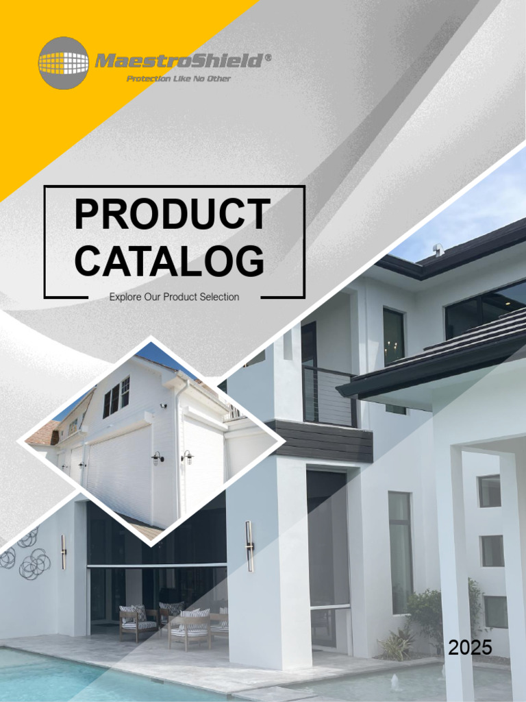 MaestroShield Product Catalog 2025 | PDF | Manual Transmission | Extrusion