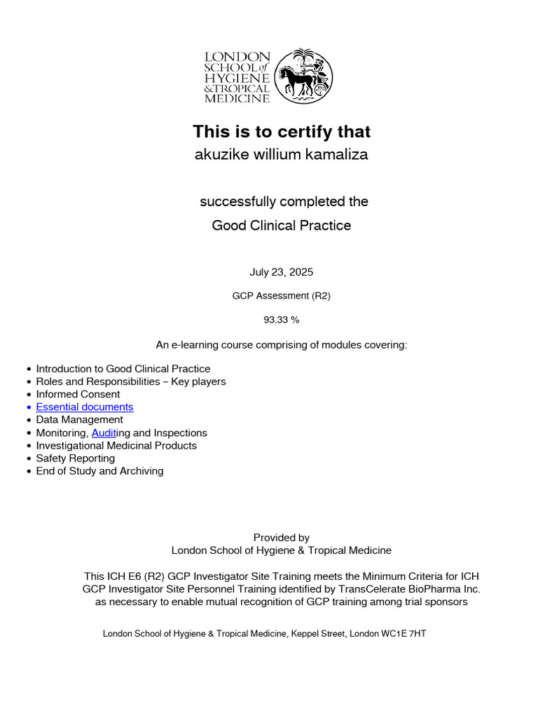 GCP Certificate | PDF