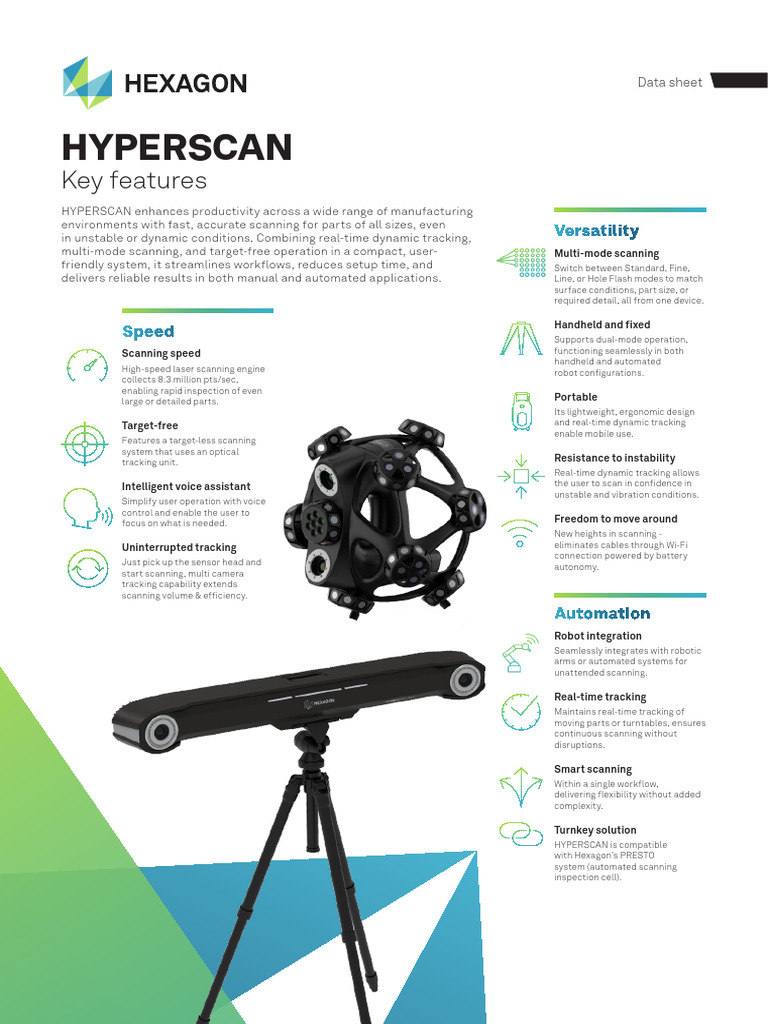HYPERSCAN: Advanced 3D Scanning Solutions | PDF | Automation | Computing