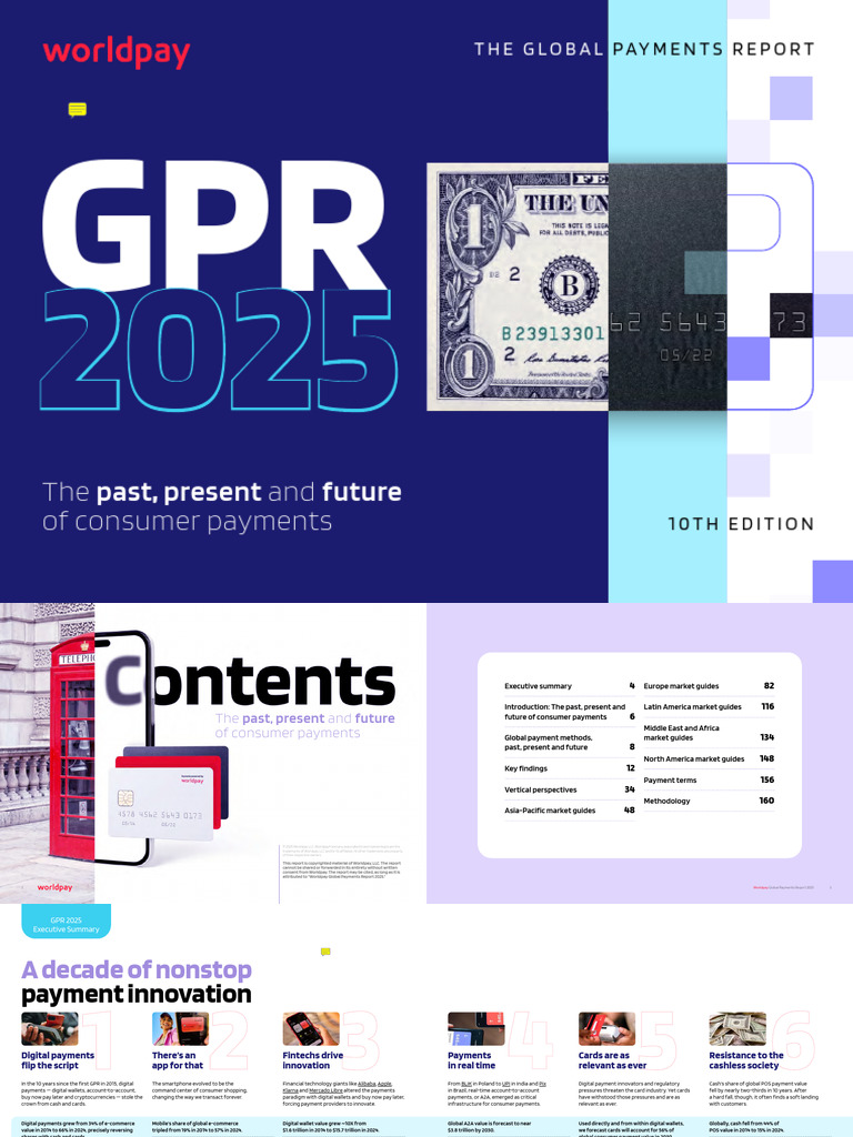 Worldpay, 2025 - The Global Payments Report (10th Edition) | PDF | Payments | Smartphone
