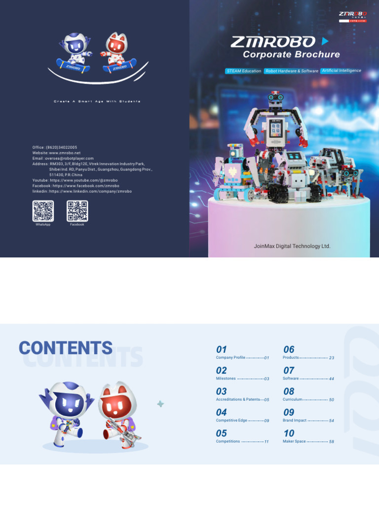 2025 ZMROBO Catalog (2025-05-21 18 - 42 - 53) | PDF | Computer Programming | Artificial Intelligence