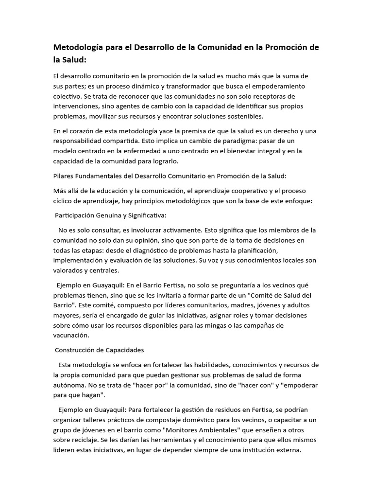 ericka xd | PDF | Comunidad | Aprendizaje