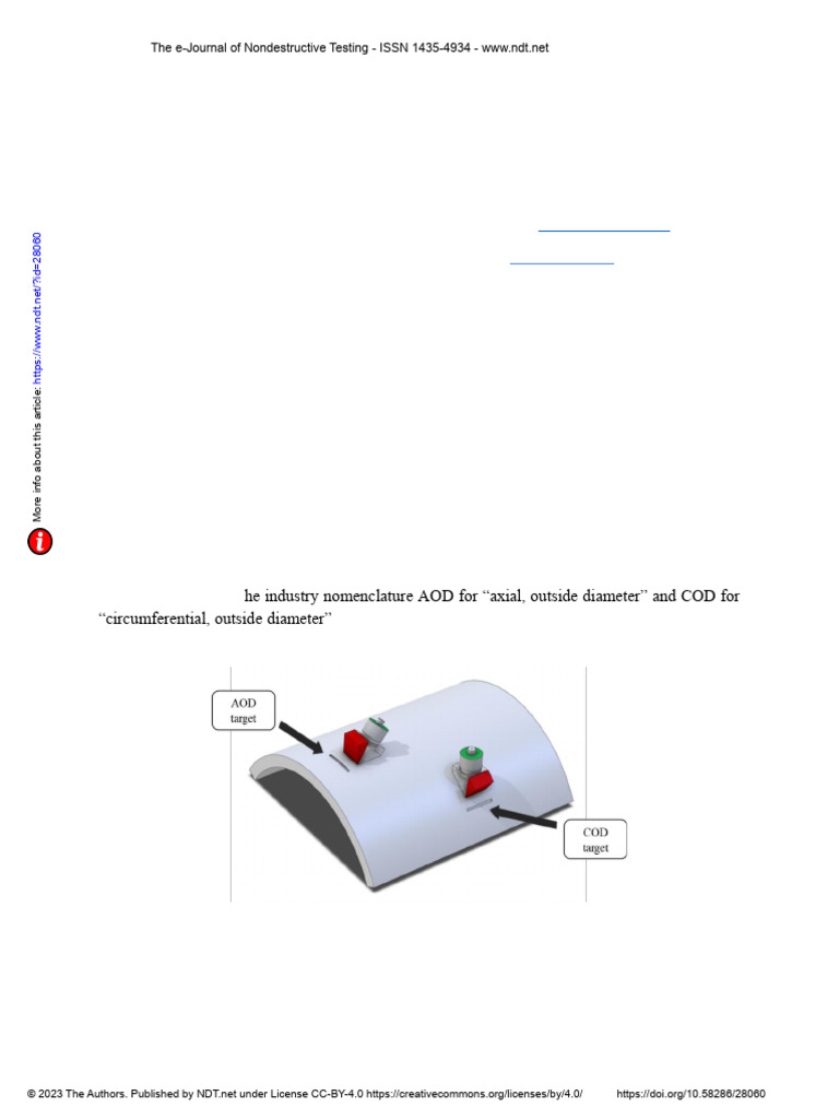 Reference Reflector Orientation For Piping Welds | PDF | Nondestructive ...