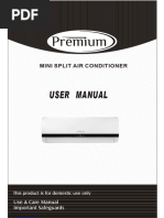 Manual de Aire Acondicionado ANWO | PDF | Control remoto | Batería ...