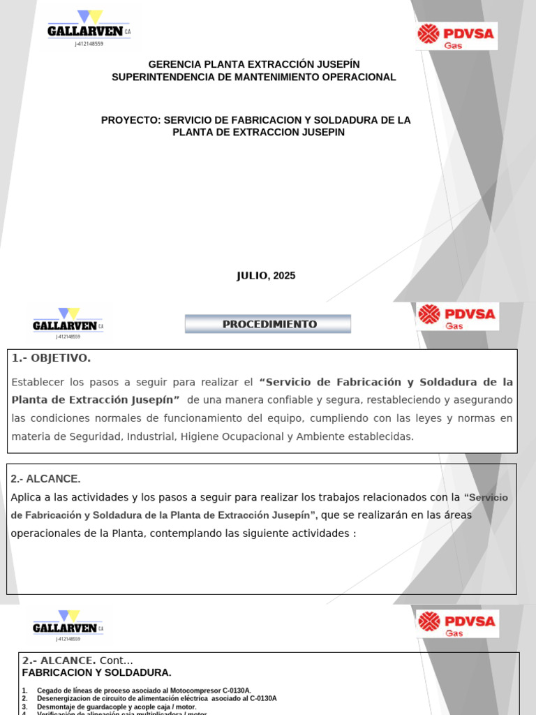 Fabricación y Soldadura Jusepín 2025 | PDF | Soldadura | Construcción
