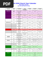 CSI Almanac 2025 | PDF | John The Apostle | Jesus