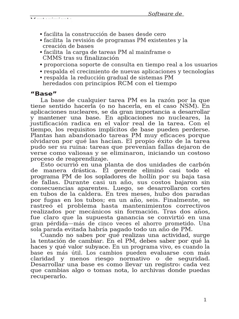 Applied Reliability Centered Maintenance Parte27. Pág.336 348 | PDF | Software | Ingeniería de ...