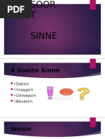 Soorte Sinne (Stelsin, Vraagsin en Bevelsin) | PDF