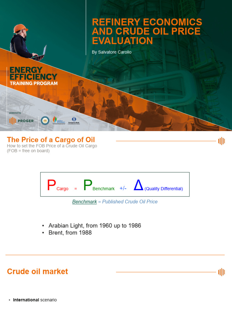 Crude Oil Price Evaluation Guide | PDF | Petroleum | Oil Refinery