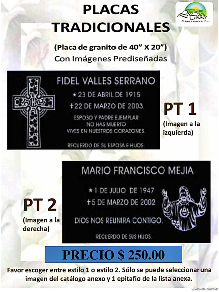 Catalogo de Placas | PDF