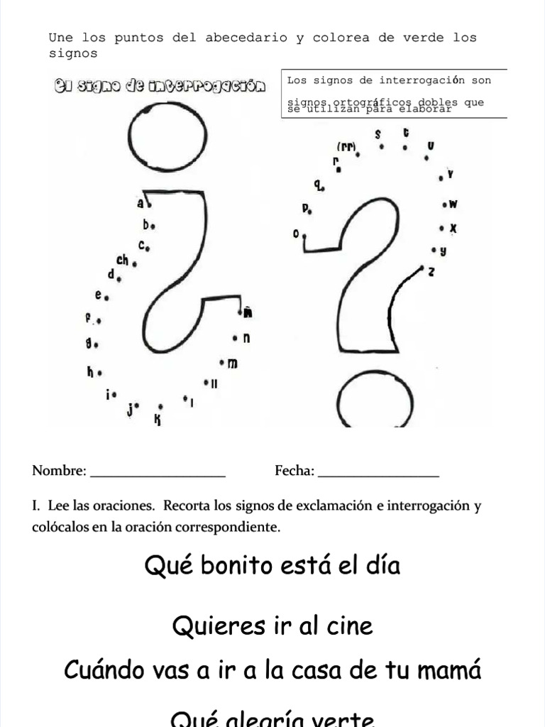 PDF Signos de Interrogacion y Admiracion Compress | PDF