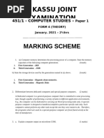 Computer PP1 QP | PDF | Computer Science | Computer Architecture