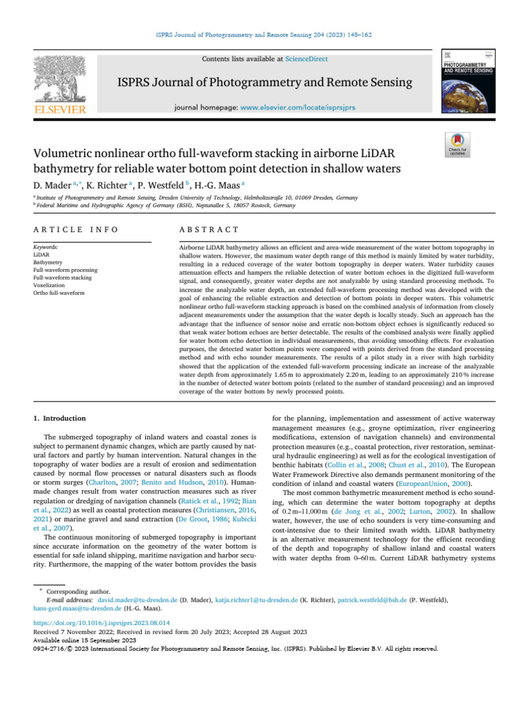 Volumetric Nonlinear Ortho Full-Waveform Stacking in Airborne LiDAR ...