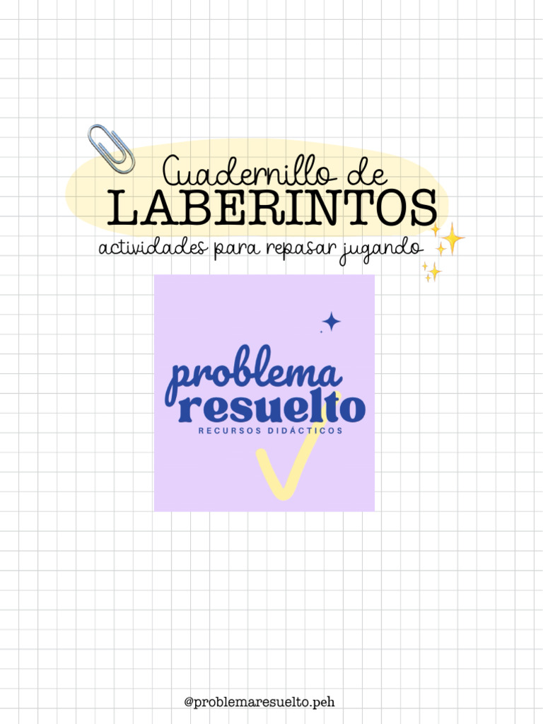 Laberintos Matemáticos para Repasar | PDF