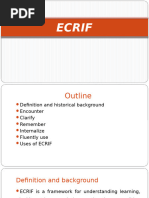 Understanding the ECRIF Framework | PDF | Fluency | Reading Comprehension