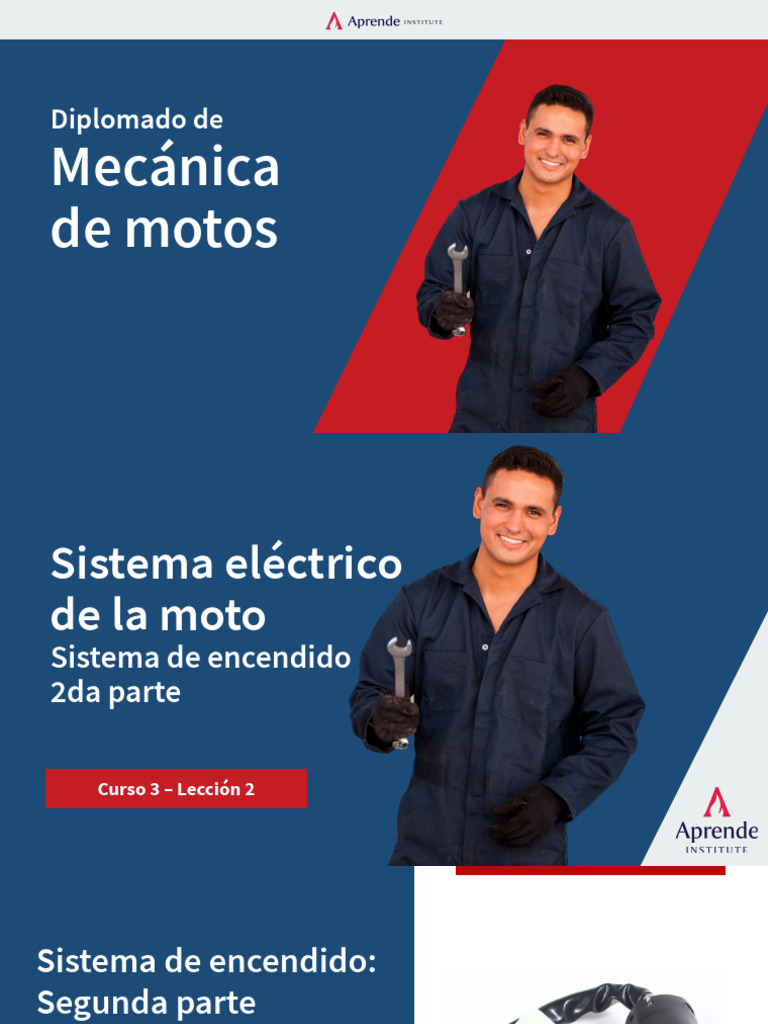 CURSO 3 LECCION 2 MECAÌ_NICA DE MOTOS.pptx | PDF